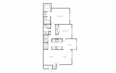 Spacious Apartment Floorplans in Norcross | The Breck